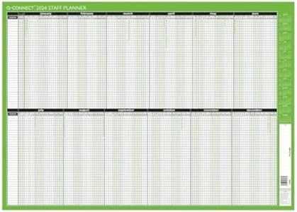 Q-Connect Holiday Planner Unmounted 2024 : Amazon.co.uk: Stationery ...