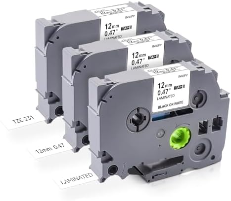 Amazon.com: INKIFY 3 Pack Replacement for Brother P Touch Label Maker ...