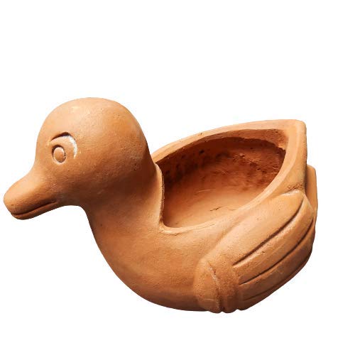 'Duck Planter' Handmade Terracotta Table Planter Pots for Indoor Plants ...