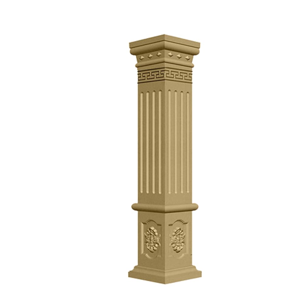 Amazon.com: Fiber-Reinforced Roman Column Concrete Mold, Square Column ...
