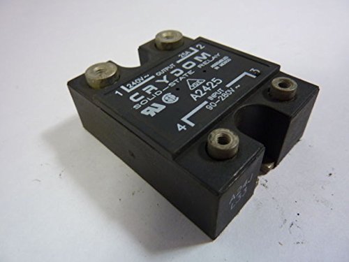 Crydom A2425 Relay; SSR; Zero-Switching; SPST-NO; Cur-Rtg 25A; Ctrl-V ...