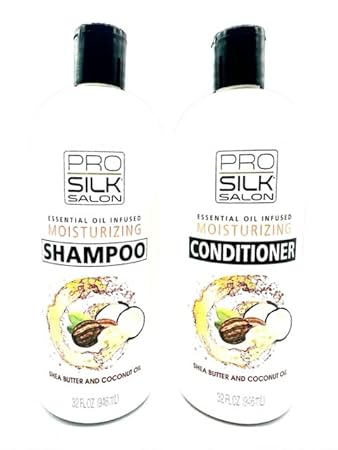 Amazon.com : Pro Silk Salon Moisturizing Shampoo & Conditioner set ...