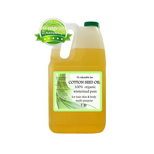 Amazon.com : Cottonseed Oil Organic Winterized Soap Cooking Pure 7 Lb ...