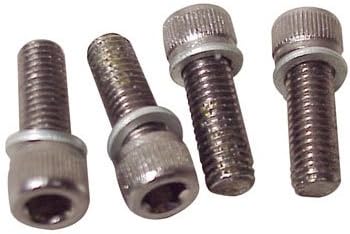 Amazon.com : MX Stem Cap Bolts 8mm 4/Pkg Chrome : Bike Stems And Parts ...