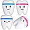 Amazon.com: ZHWKMYP 8 Pcs Tooth Stress Ball, Slow Rising Teeth Shape ...