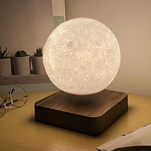 VGAzer Magnetic Levitating Floating Wireless LED Light Bulb Desk Lamp ...