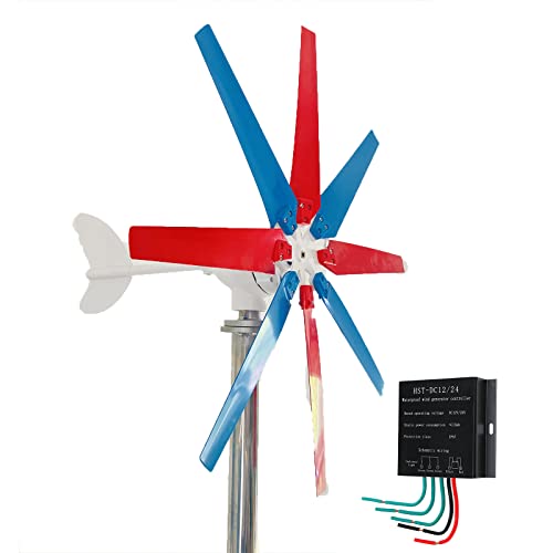 Buy Wind Turbines 8000W No Noise Vertical Wind Turbine,110V/220V ...