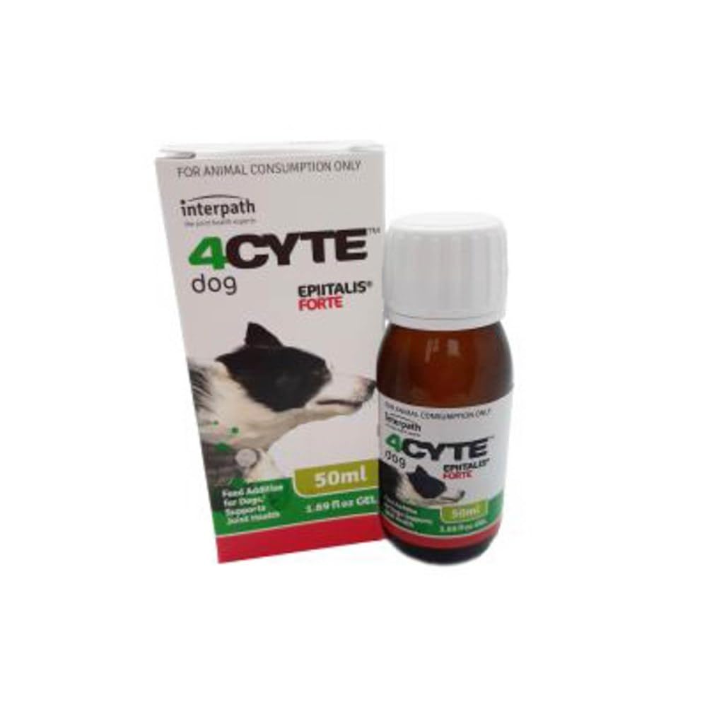 4Cyte Canine Epiitalis Forte Joint Support Gel for Dogs 50 ml : Amazon ...