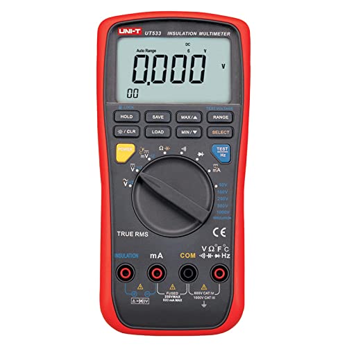 UNI-T UT533 Insulation Resistance Multimeter : Amazon.co.uk: DIY & Tools