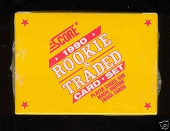 1990 Score Baseball Rookie & Traded Complete Box Set Frank Thomas Card ...