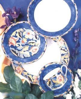 Amazon.com | Coventry Fantasia 20-Piece Dinnerware Set, Service for 4 ...