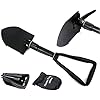 Amazon.com : Hovico Military Portable Folding Camping Shovel and Pickax ...