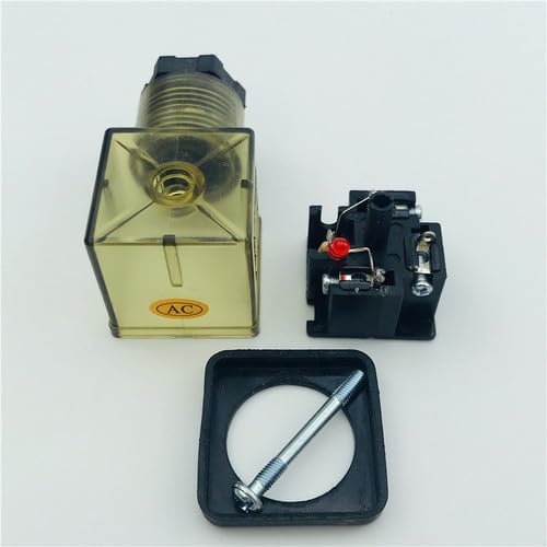 Amazon.com: Occus Hydraulic Solenoid Valve Black Plug Solenoid Junction ...