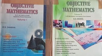 Buy Objective Mathematics Vol 1 By RD Sharma (Second Hand & Used Book ...