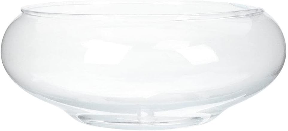 Amazon.com: Happyyami 2 Pack Glass Vase Bowl 6"/ 8" Glass Fish Bowl Glass Hydroponic Planter ...