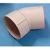PVC 45 Degree Bend/Shoe Bend 110mm : Amazon.in: Industrial & Scientific
