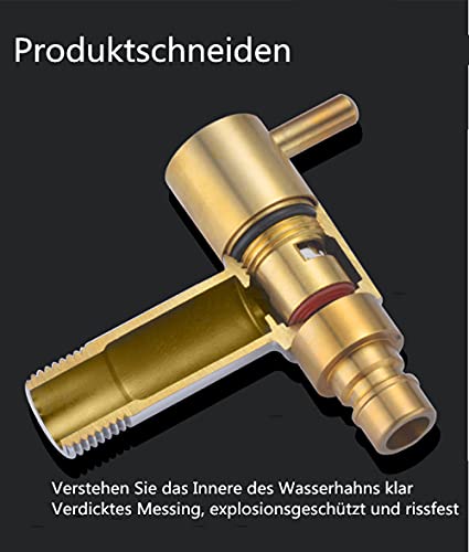 Tap Cold Water Sink Tap Cold Water Tap Quick Opening In Wall Washing ...