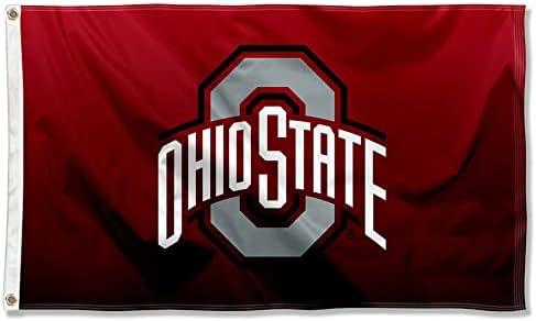 Amazon.com : College Flags & Banners Co. Ohio State Flag OSU Buckeye ...