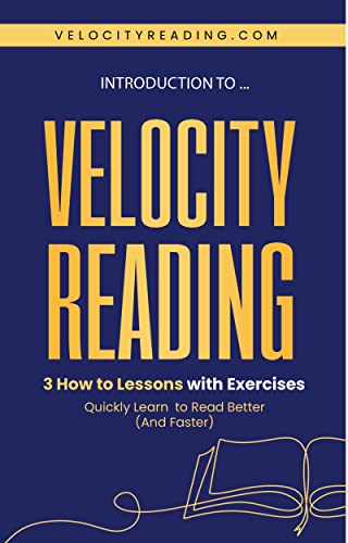 Amazon.com: Velocity Reading, Introduction: Quickly start here to learn ...
