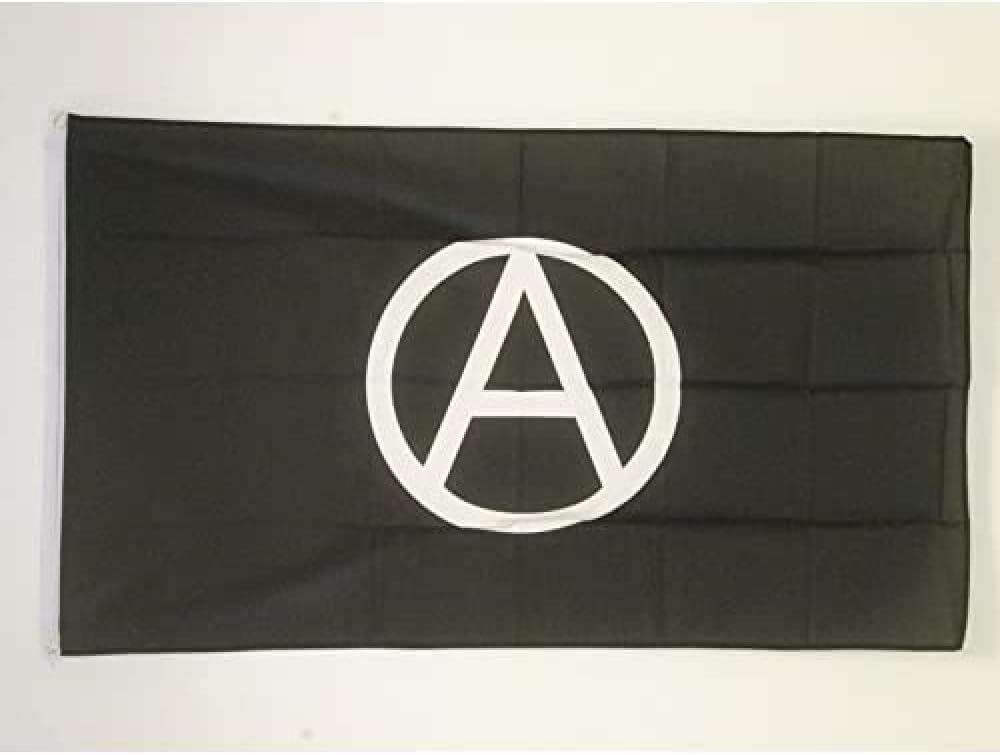 Amazon.com : AZ FLAG - Anarchy Flag - 3x5 Ft - 100D Polyester Arnachism ...