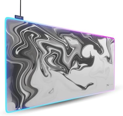 Nyfter - XXL Gaming Mouse Mat Sakura White 900 x 500 mm Premium Fuji ...