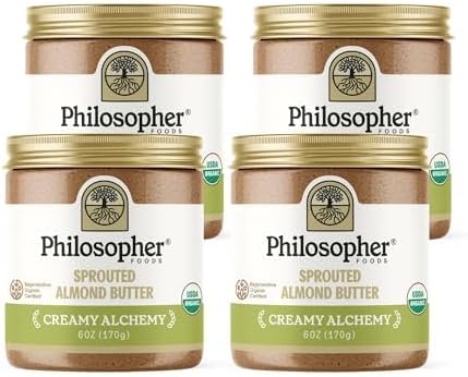 Amazon.com : Philosopher Foods Creamy Alchemy Sprouted Almond Nut ...