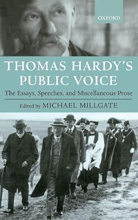 Amazon.com: Thomas Hardy's Public Voice: The Essays, Speeches, and ...