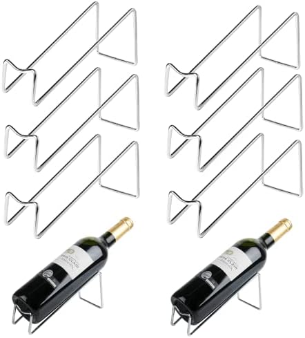 Amazon.com: CdyBox Stainless Steel Wine Rack Single Wine Bottle Holder ...