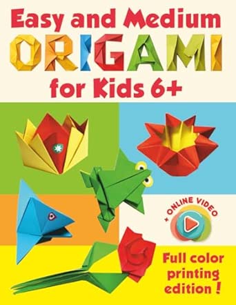 Easy and Medium Origami for Kids 6+: Full Color Printing. 20 New Models ...
