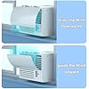 Amazon.com: Generic Window Air Conditioner Deflector, Versatile Air ...