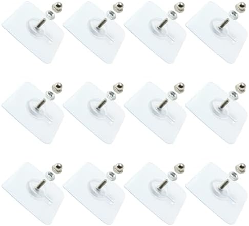 Self Adhesive Screw Set,No Drilling Wall Hanging Tool,Traceless Sticker ...