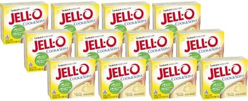 Amazon.com: Jell-O, Cook & Serve, Tapioca Pudding & Pie Filling, 3oz ...