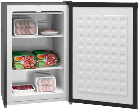 Amazon.com: Anypro Compact Mini Upright Freezer 3 Cu.Ft with 3 Pull ...