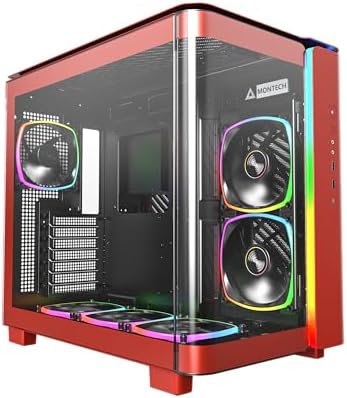 Amazon.com: MONTECH King 95 PRO Dual-Chamber ATX Mid-Tower PC Gaming ...
