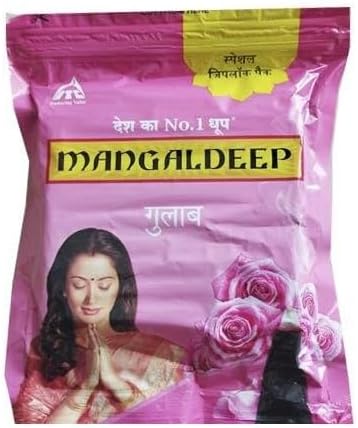 Mangaldeep Dhoop 40 Sticks Pack of 6 (Gulab) : Amazon.in: Home & Kitchen