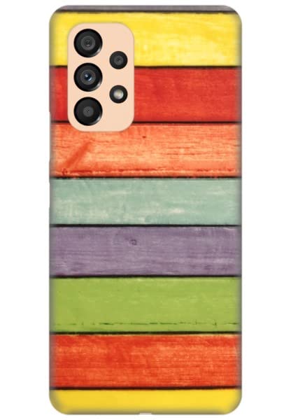 Repainted Old Wood Printed Back Cover Phone Case for Samsung Galaxy A53 ...