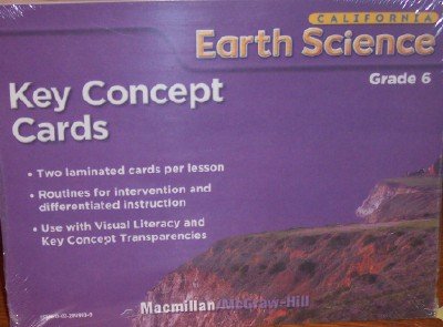 Key Concept Cards Grade 6 (California Science) : Amazon.in: Books