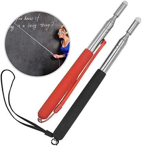 Extendable Pointer Stick 2 Colour Telescopic Pointing Rod Retractable ...