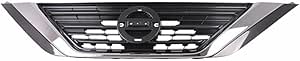 Amazon.com: For Nissan Altima 2016 2017 2018 Grille | w/Chrome Molding ...