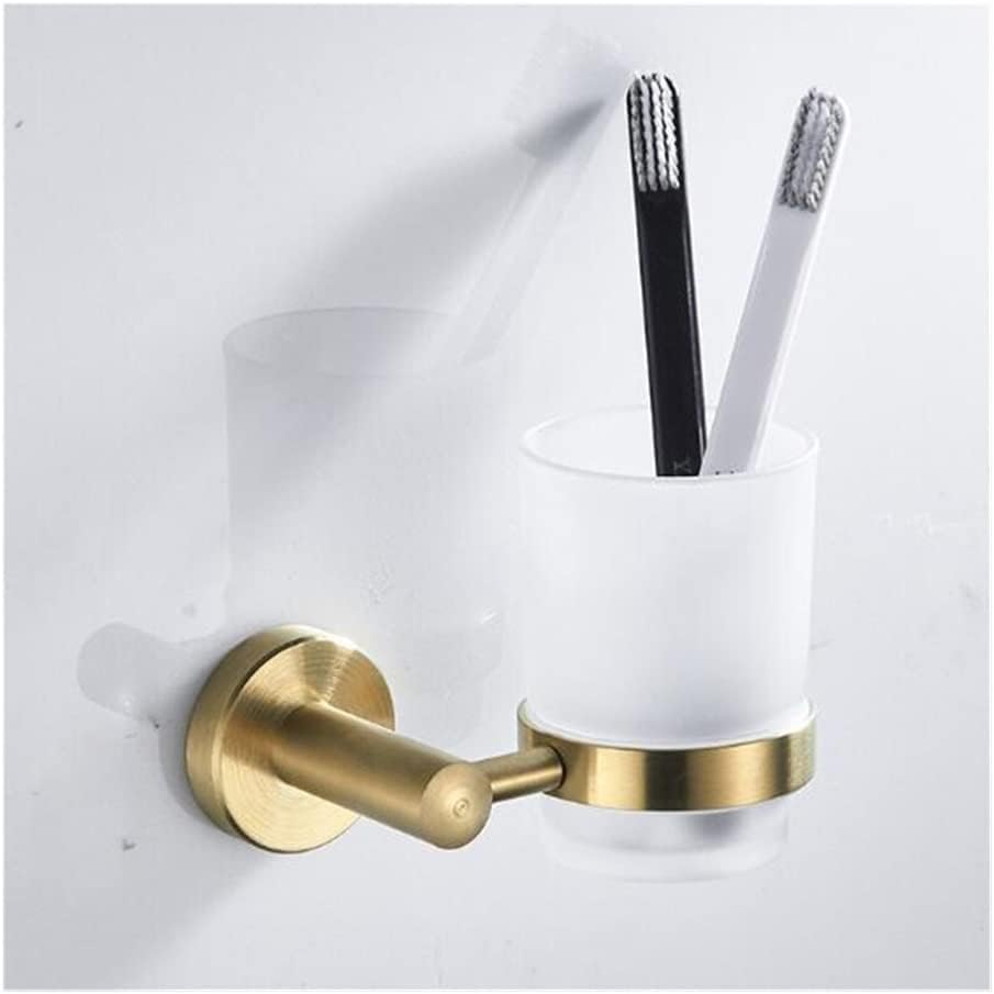 GINTON Compact Toothbrush Holder,Toothbrush Holder Wall Mounted ...