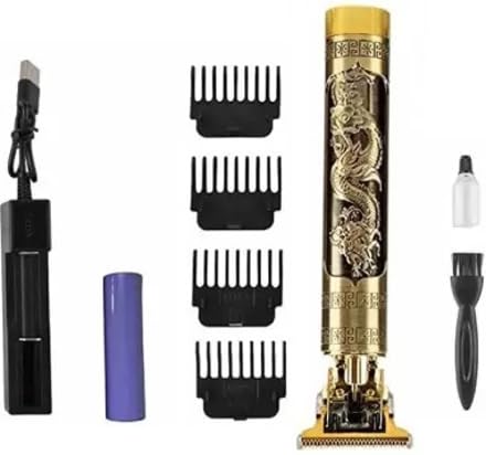 Nka Professional Maxtop t99 Golden Metal Body Trimmer Haircut Grooming ...