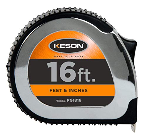Snapklik.com : Keson PG1816 Short Tape Measure