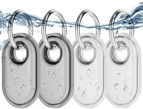 Amazon.com: 4-Pack for Samsung Smart tag 2 Case with Key Ring,Full-Body ...
