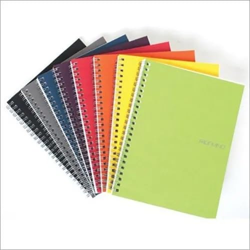 UNIQPAL Spiral A4 Notebook Set of 8 - Ruled Pages, 200 Pages : Amazon ...