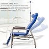 Medical Recliner Chair for Blood Draw with Adjustable Armrest, Portable ...