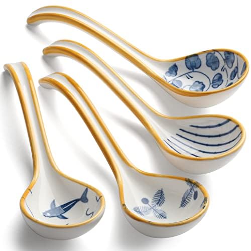 5 Best Asian Soup Spoons | 6.75 Inch Deep Oval Hook Design