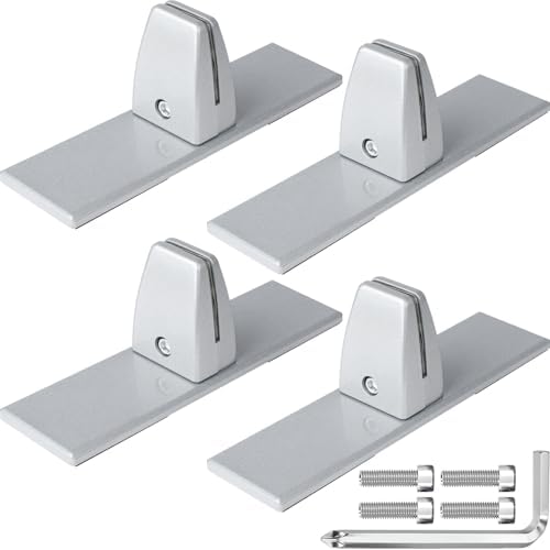Amazon.com: 4 Packs Sneeze Guard Clamp Bracket , Sneeze Guard Shield ...