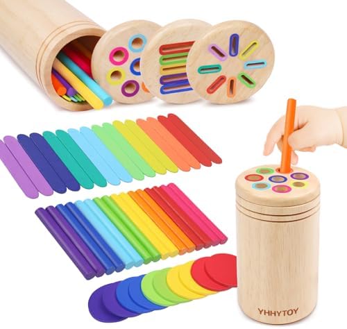 Amazon.com: YHHYTOY Montessori Toys for 2 3 4 Years Old, 3 in 1 ...