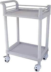 Amazon.com: Multifunctional Utility Cart Service Storage Trolley 2 ...