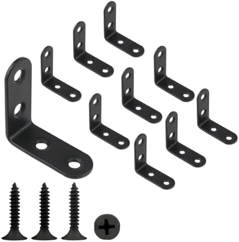 Amazon.com: UPEYXDQR 10PCS L Bracket Corner Bracket,2 Inch Stainless ...